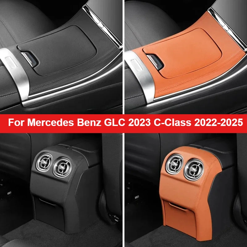 For Mercedes Benz GLC 2023 Car Center Panel Cover C-Class W206 C260 ...