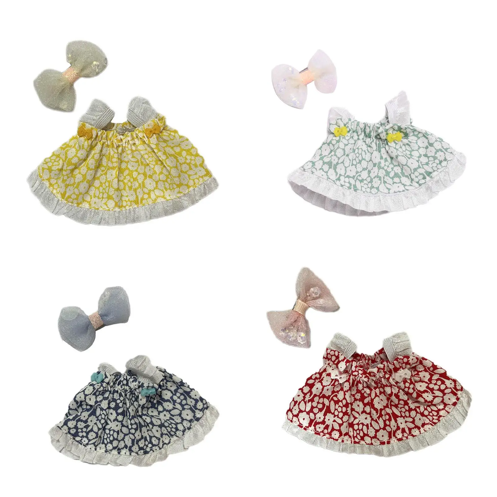 2Pcs-Plush-Doll-Dress-Imagination-Photo-Props-for-6-69inch-Doll-Model ...