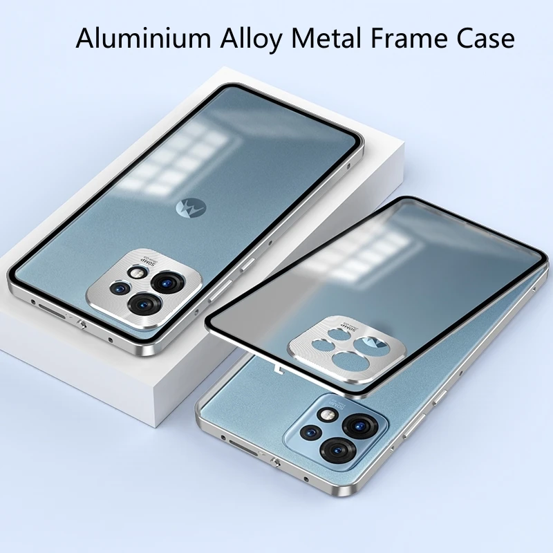 Aluminium-Alloy-Metal-Frame-Case-For-Motorola-Edge-40-Pro-Case-Matte ...