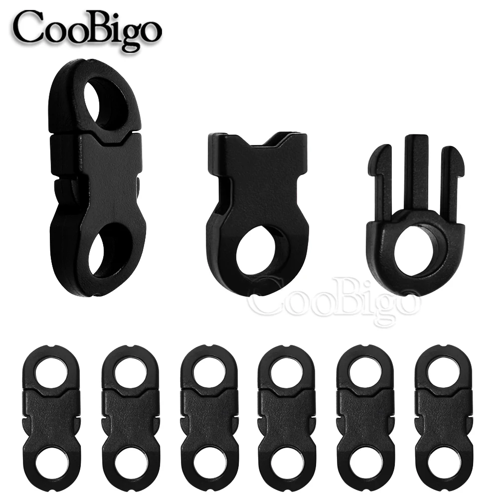 5pcs-Mini-Curved-Side-Release-Buckle-Plastic-Paracord-Bracelet-Buckles ...