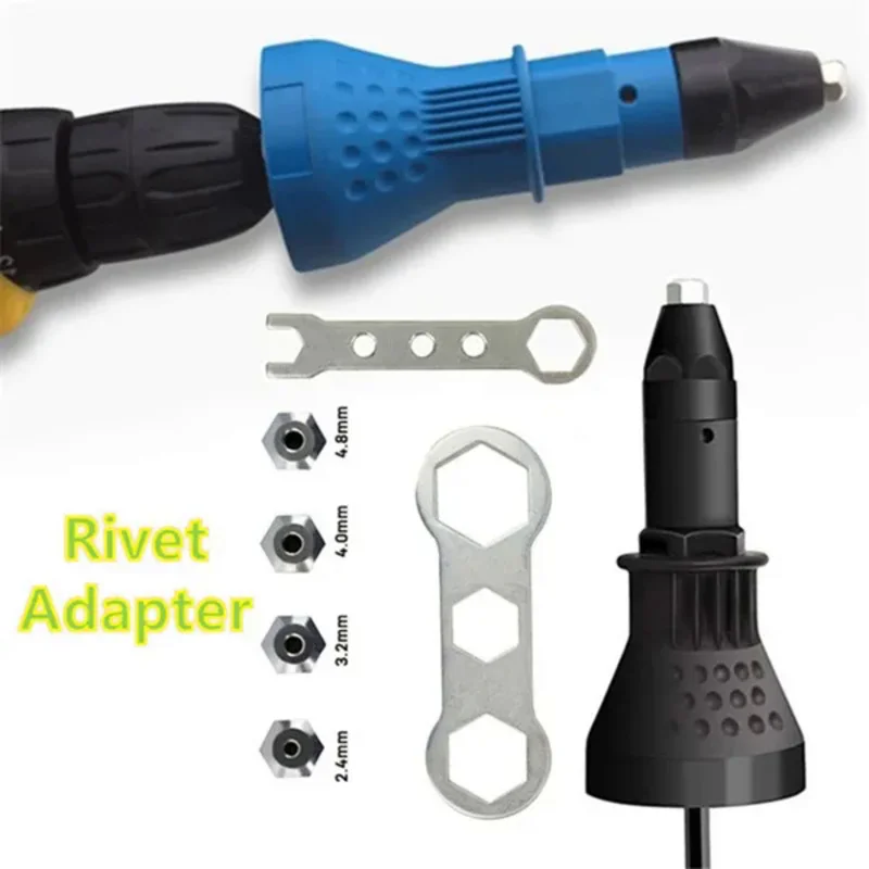 Multifunction-Riveting-Drill-Adapter-Electric-Pull-Rivet-Conversion ...
