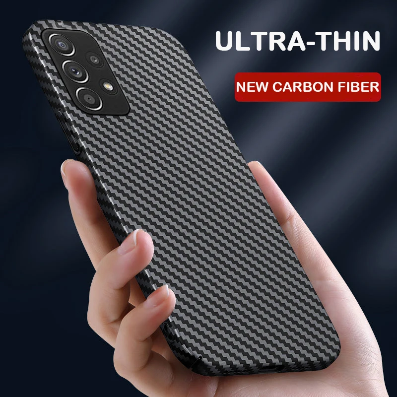Luxury-Carbon-Fiber-Ultra-Slim-PC-Case-for-Samsung-Galaxy-S22-S21-Plus ...