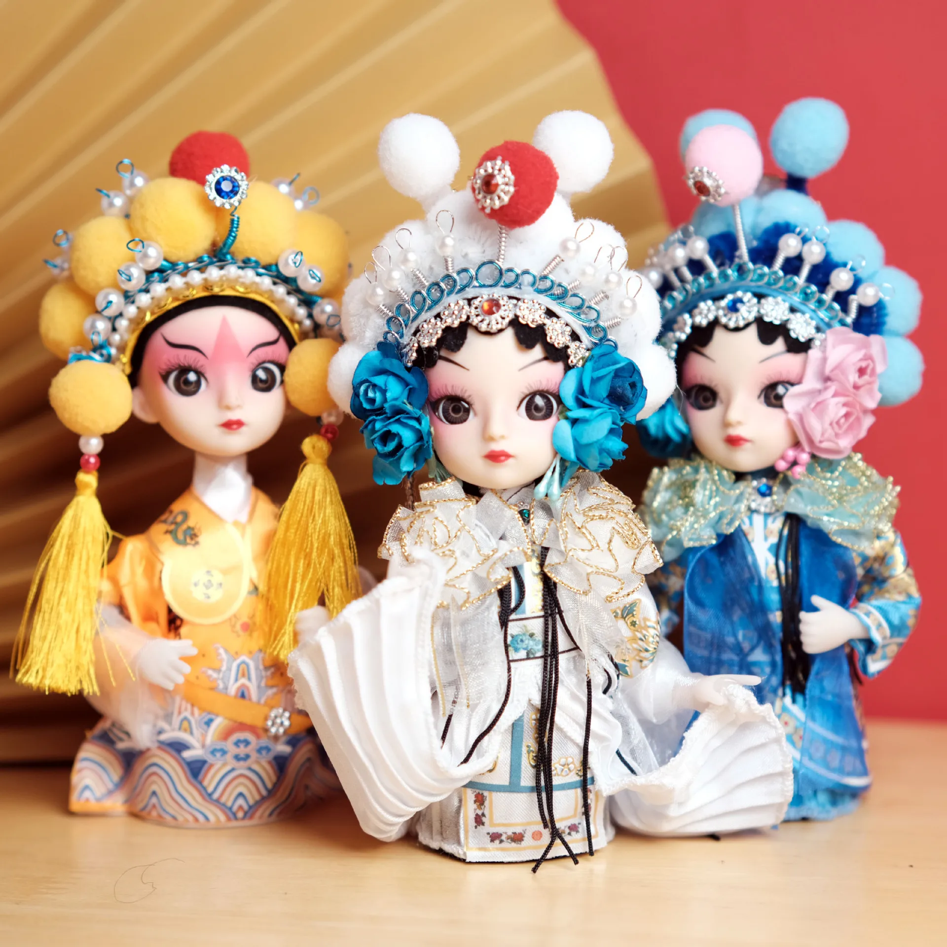 Opera-Characters-Guochao-Silk-Doll-Chinese-Style-Peking-Opera-Opera ...
