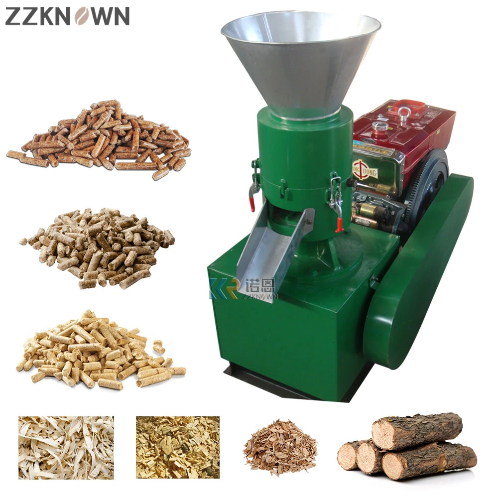 22hp-Diesel-Wood-Pellet-Making-Machine-Powerful-and-Higher-Efficiency ...