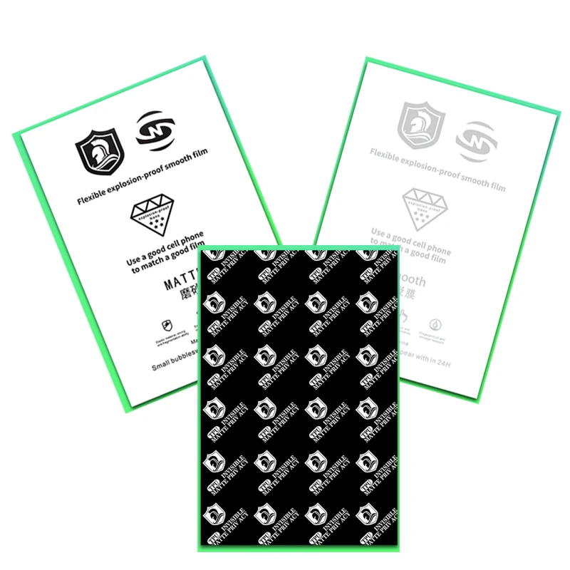 TPU-hydrogel-film-cutting-50pcs-HD-protector-clear-film-cutter-frosted ...