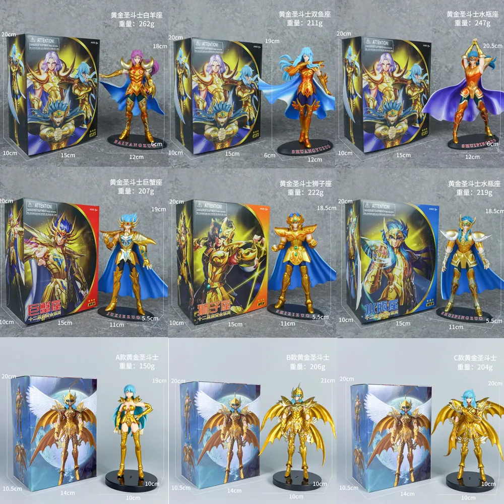 Figuras-de-acci-n-de-Saint-Seiya-Aries-piscis-acuario-Leo-c-ncer-9 ...