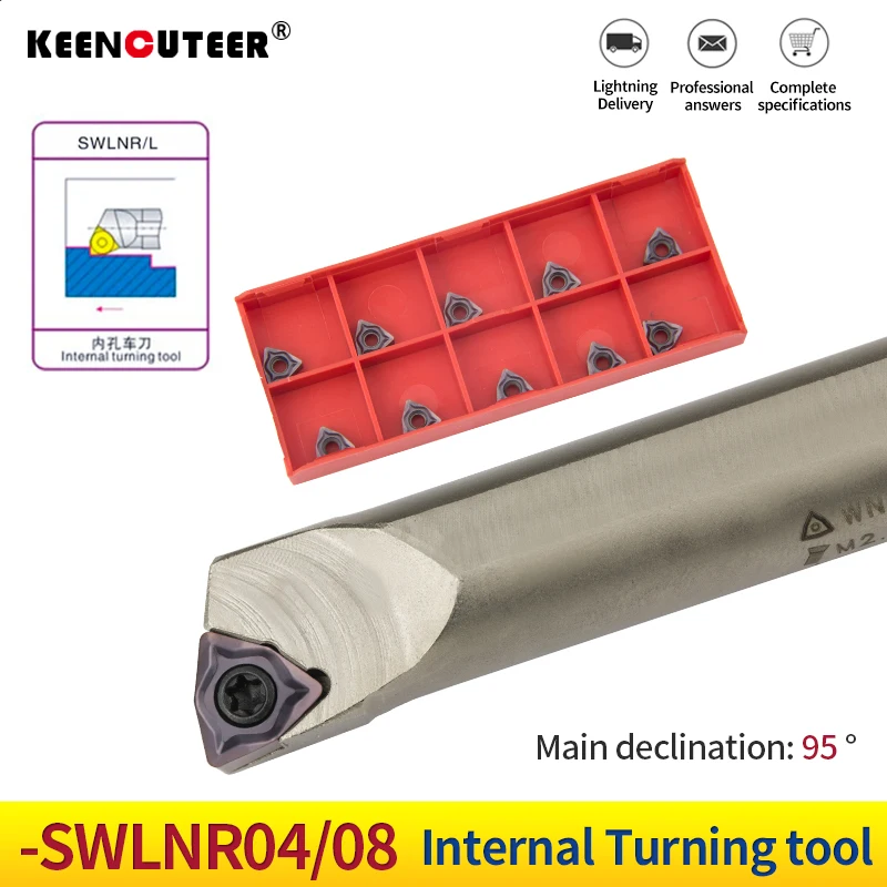 Soporte-de-herramientas-de-torneado-interno-de-S08K-SWLNR04-insertos-de ...