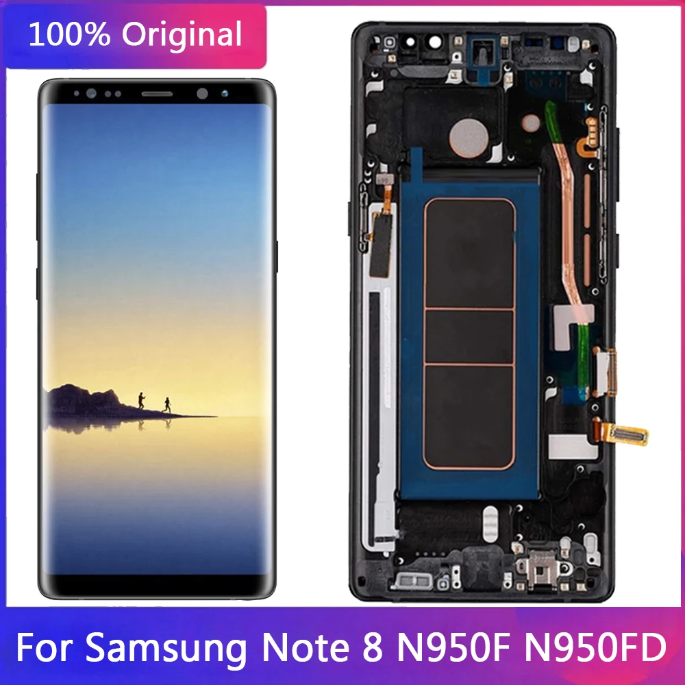 For-Samsung-Galaxy-Note-8-Display-LCD-Screen-With-Frame-6-3-Samsung ...