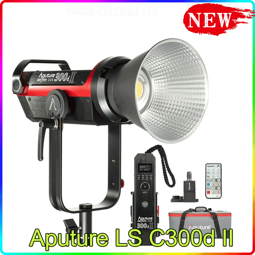 Aputure-LS-C300d-II-300d-LED-Video-Light-COB-Light-5500K-Daylight ...