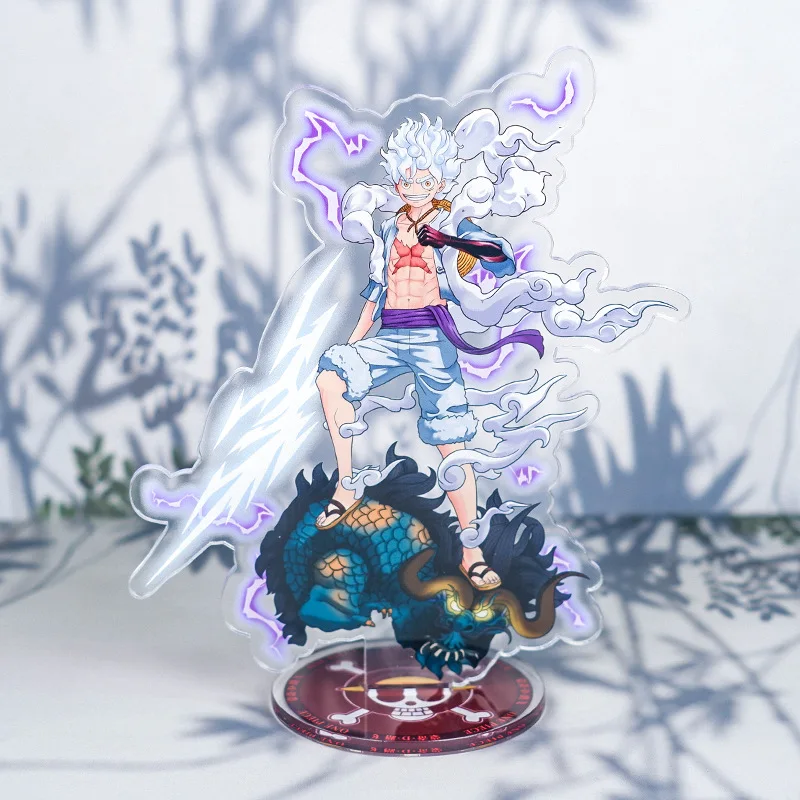 Anime-One-Piece-Acrylic-Stand-Model-Luffy-Ace-Figure-Decoration-Action ...