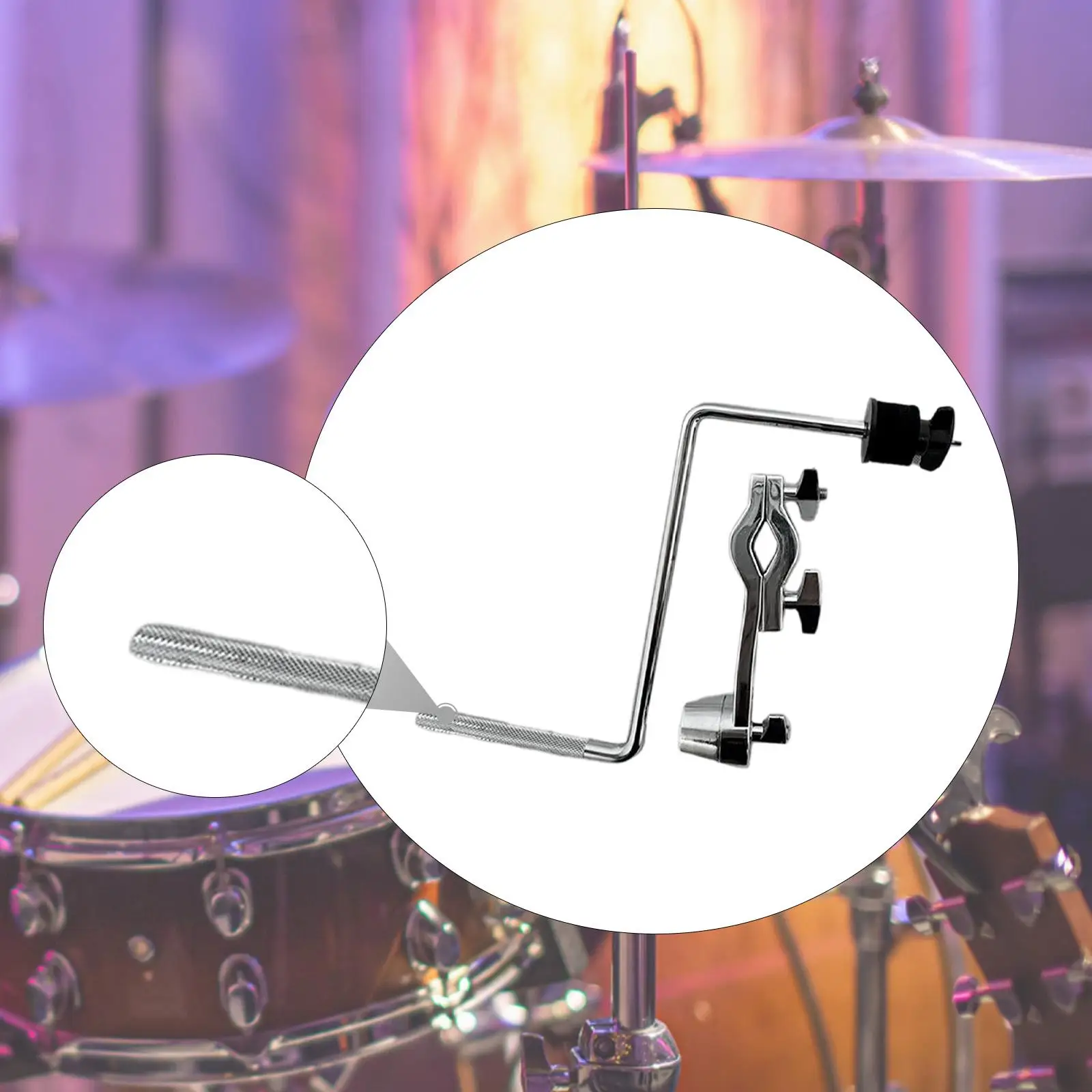 Cymbal Boom Arm Holder Adjustable Angle Hardware Parts Metal Thickened ...