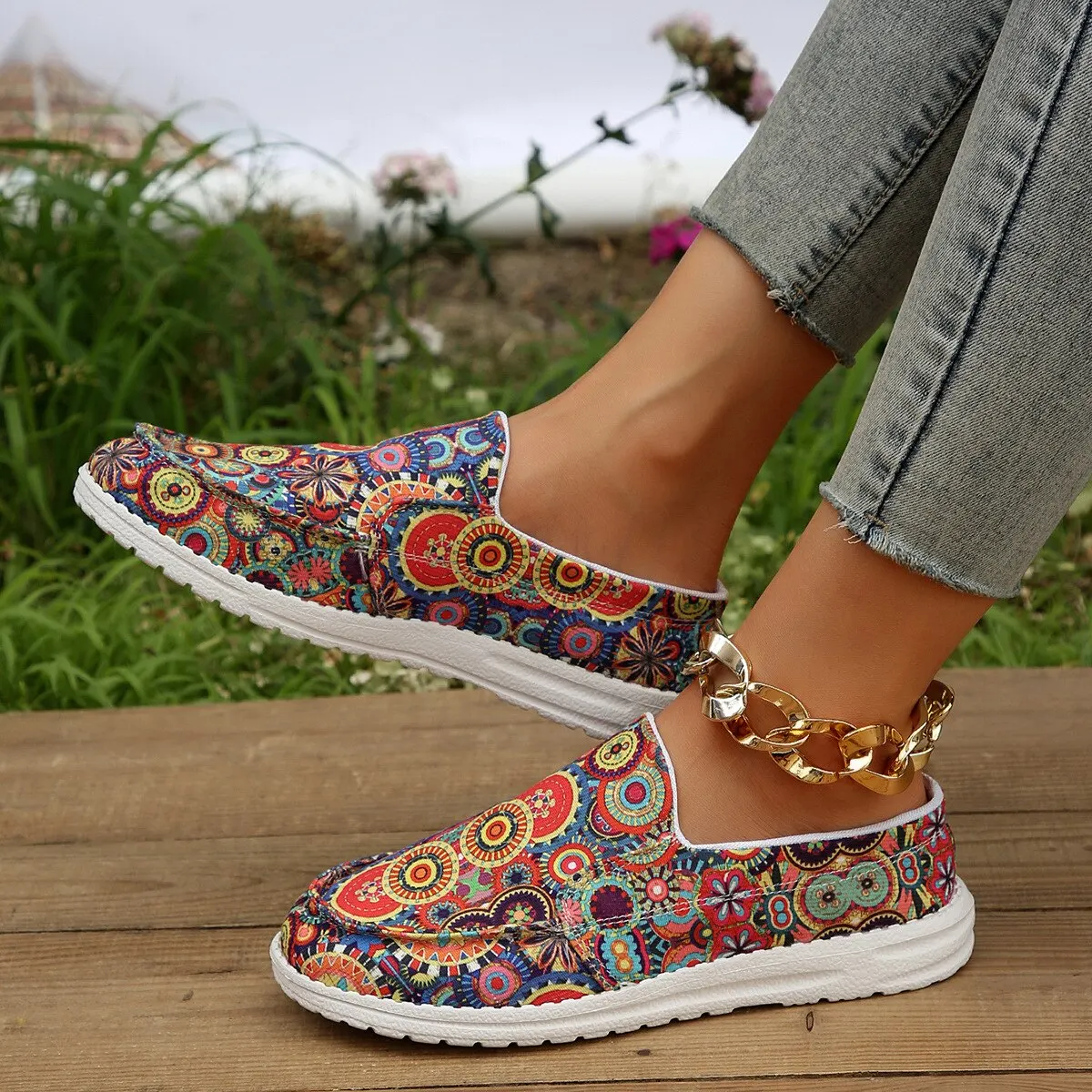 Canvas-Shoes-Women-s-Slip-On-Fashion-Print-Canvas-Sneakers-Low-Top ...