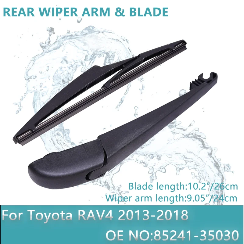 Car-Wiper-10-Rear-Wiper-Blade-Arm-Set-Kit-For-Toyota-RAV4-XA40-2013 ...
