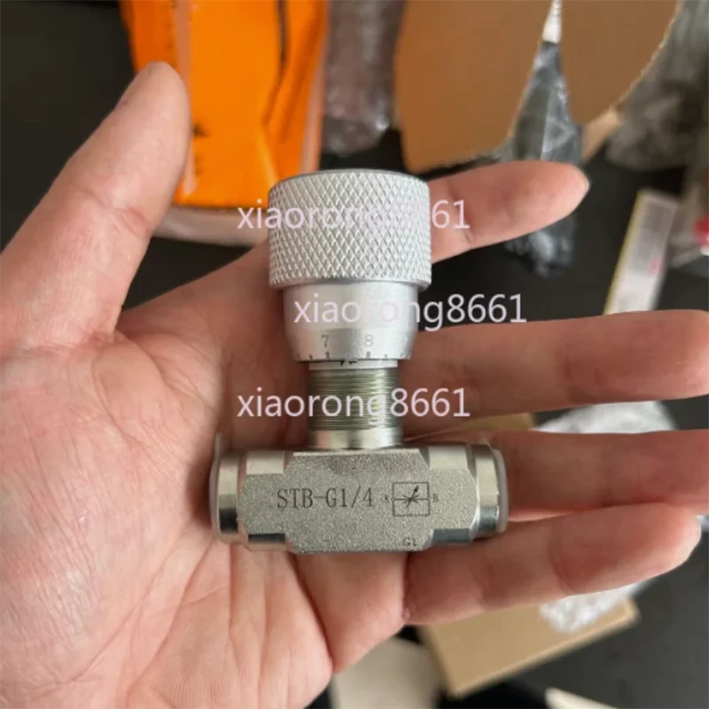 NEW 1PC Flow Control bidirectional hydraulic restrictor valve STB-G1/4 ...