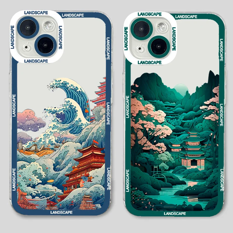 Japanese-Ancient-Structure-Waves-Phone-Case-For-Xiaomi-11-Lite-5G-NE-14 ...