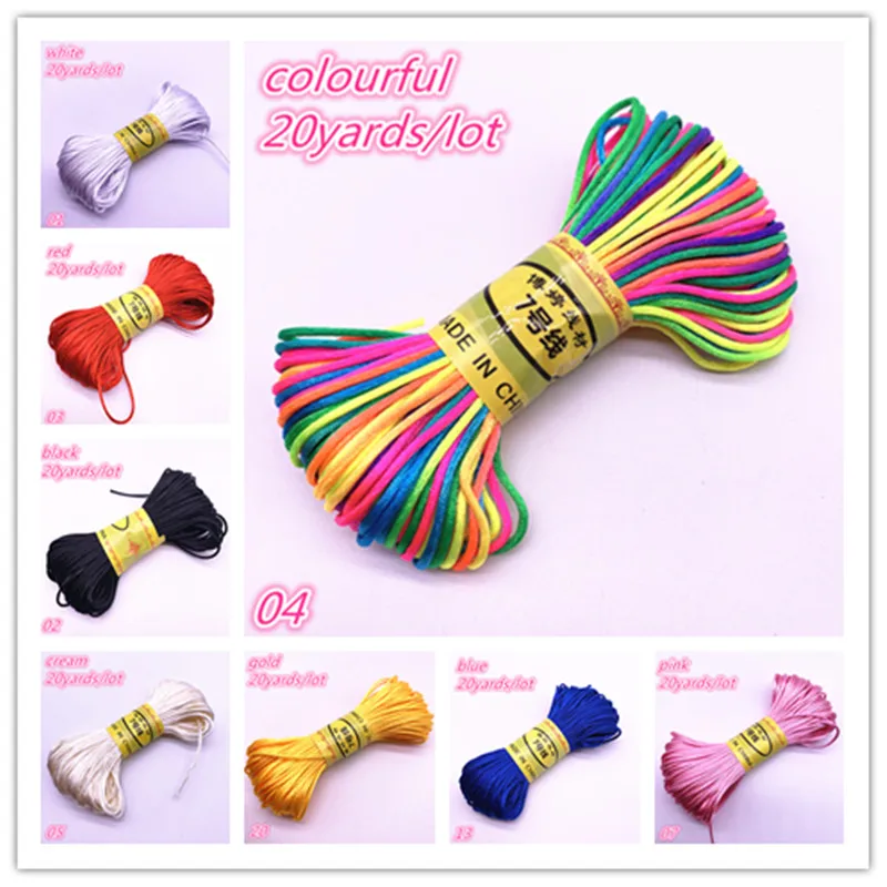 Satin Chinese Knot Line Cord | Nylon Chinese Knot Line Cord | Satin ...