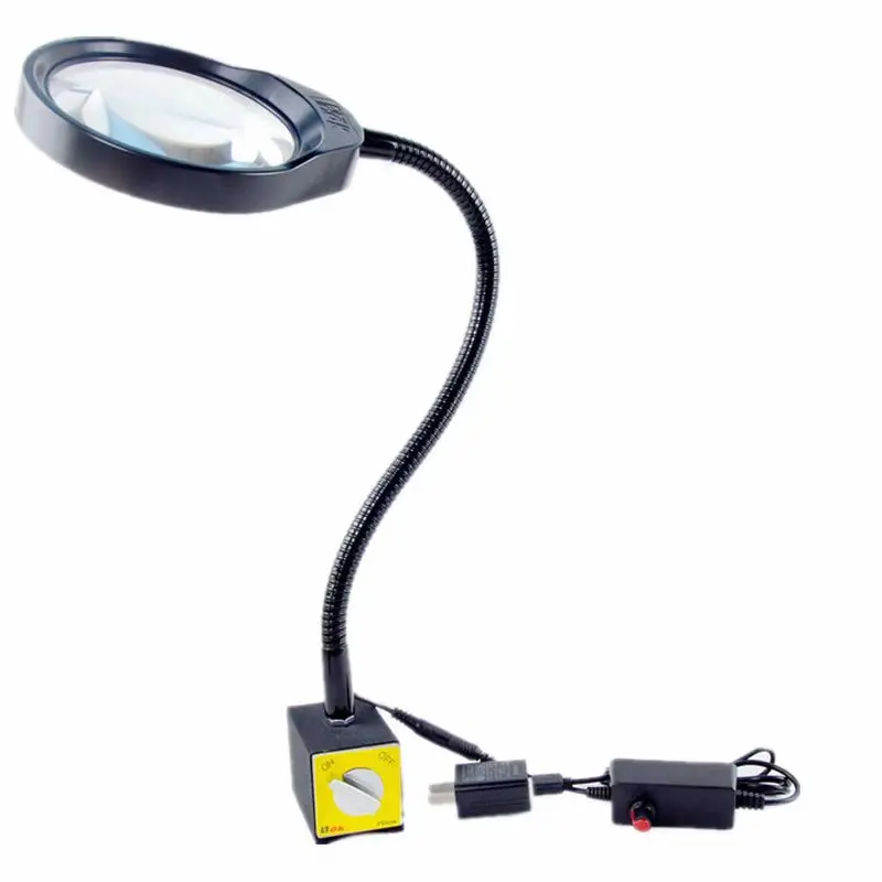 L-mpara-de-lupa-USB-con-Base-magn-tica-lupa-iluminada-herramienta-magn ...