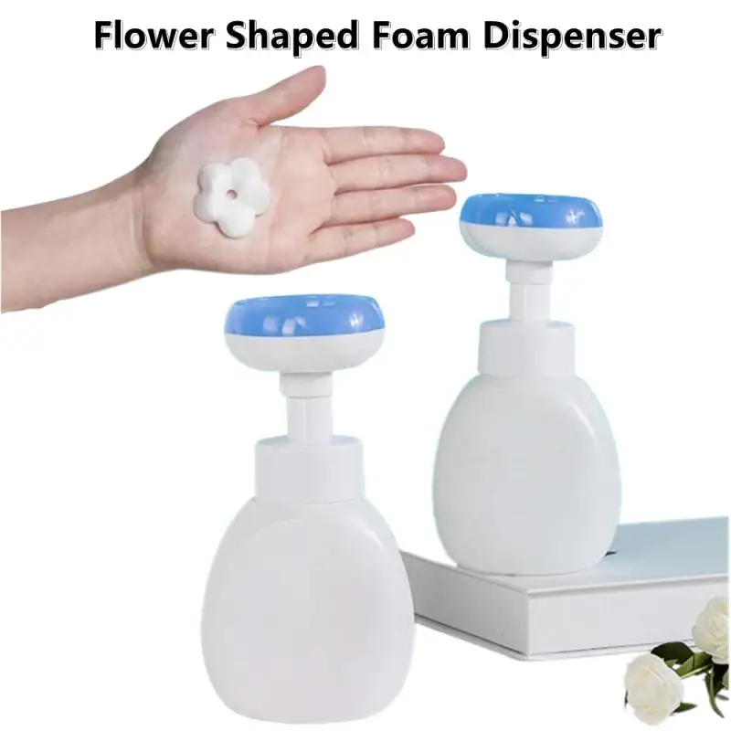 300ML-Flower-Foam-Soap-Dispenser-Flower-Shaped-Foam-Dispenser-Facial ...