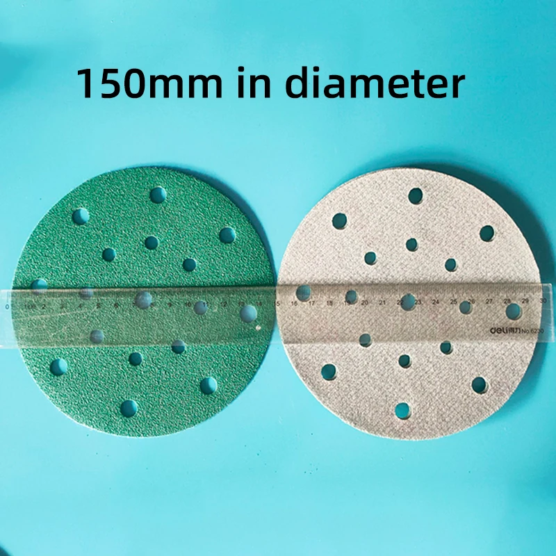6 Inch 17 Hole Round Dry Sanding Disc Pad for FESTOOL/MIRKA/FLEX - Auto ...