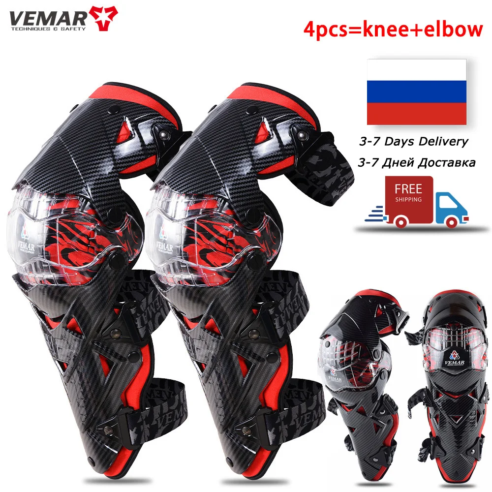 Motorcycle Racing Riding Knee Guard Protective MX Motocross Knee ...