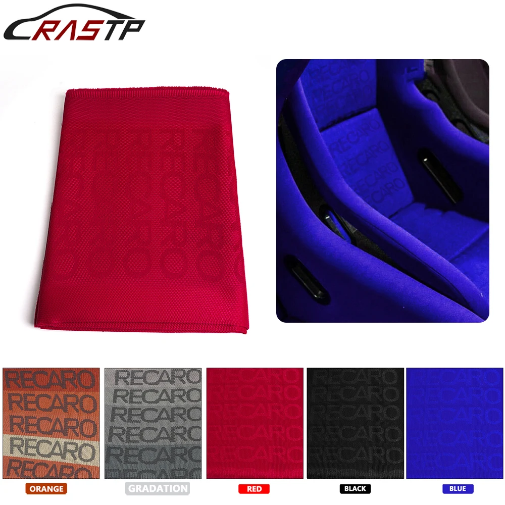 RASTP-New-1M-1-5M-Racing-Cushion-Stylish-JDM-RECARO-Racing-Seats-Fabric ...