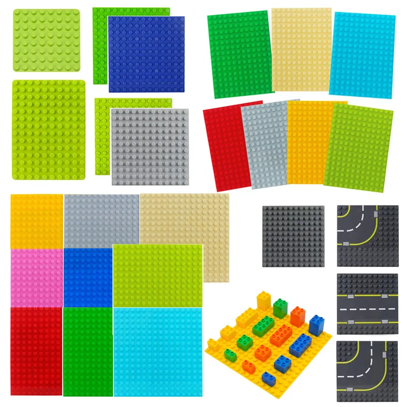 144-256-Hole-Base-Big-Building-Blocks-Plate-8x8-12x12-16x16-Highway ...