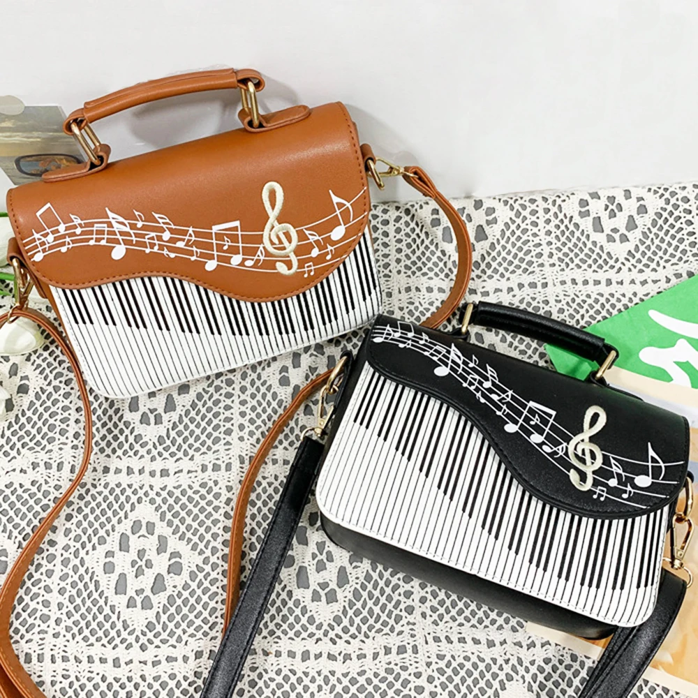 Fashion-Piano-Style-Ladies-Box-Shape-Handbag-Shoulder-Bag-Party-Purses ...