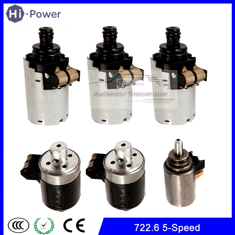 Original 722.6 Transmission Solenoids Set 6 Pcs 100% Tested For ...
