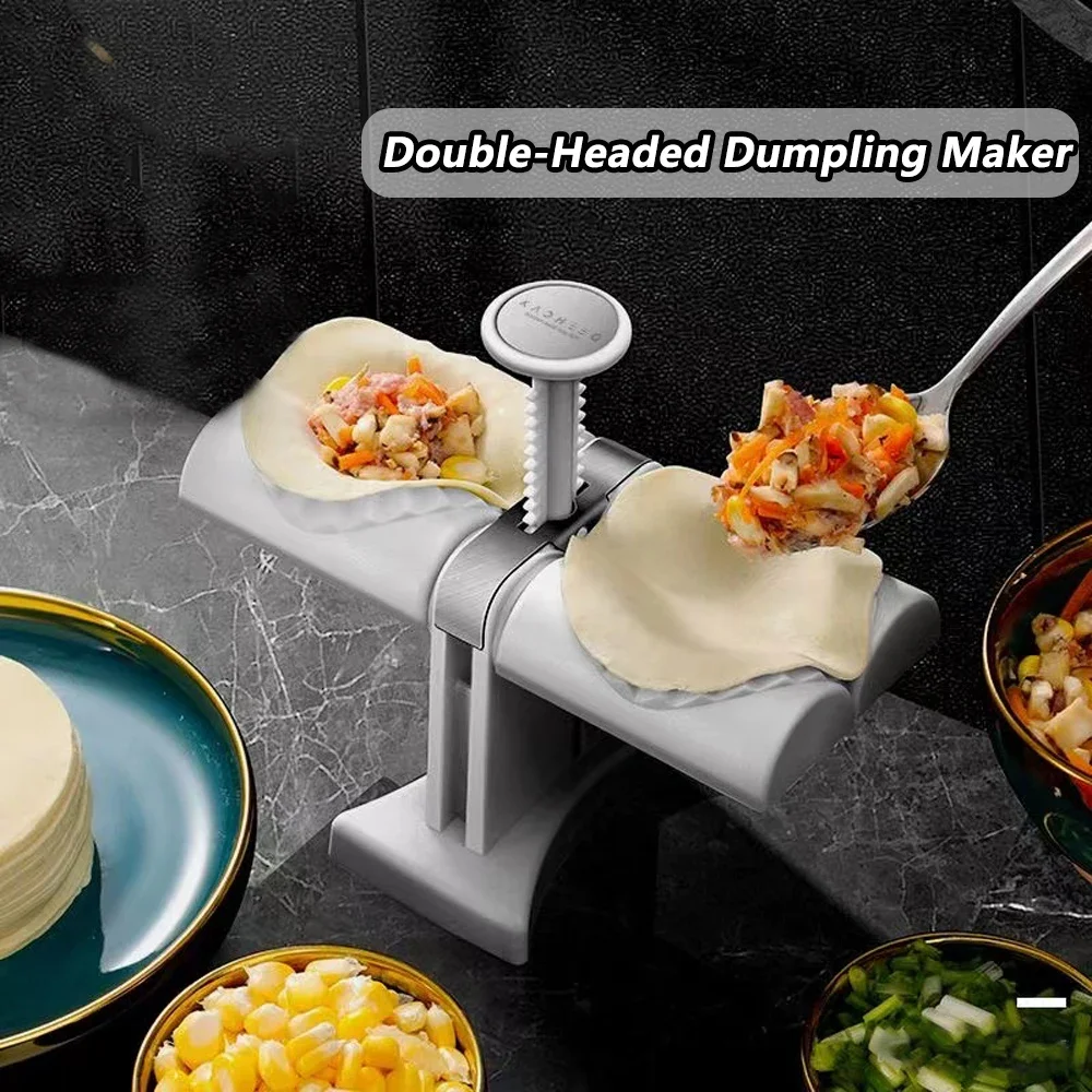 Press-Dumpling-Maker-Machine-Double-headed-Dumplings-Mold-Kitchen ...