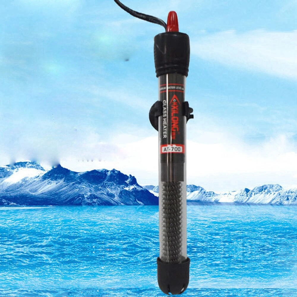 수족관 히터 유리 히터 온도 조절기, 어항 25W, 50W, 100W, 200W, 300W, 17-35C 조절식 온도 조절기 가열 막대