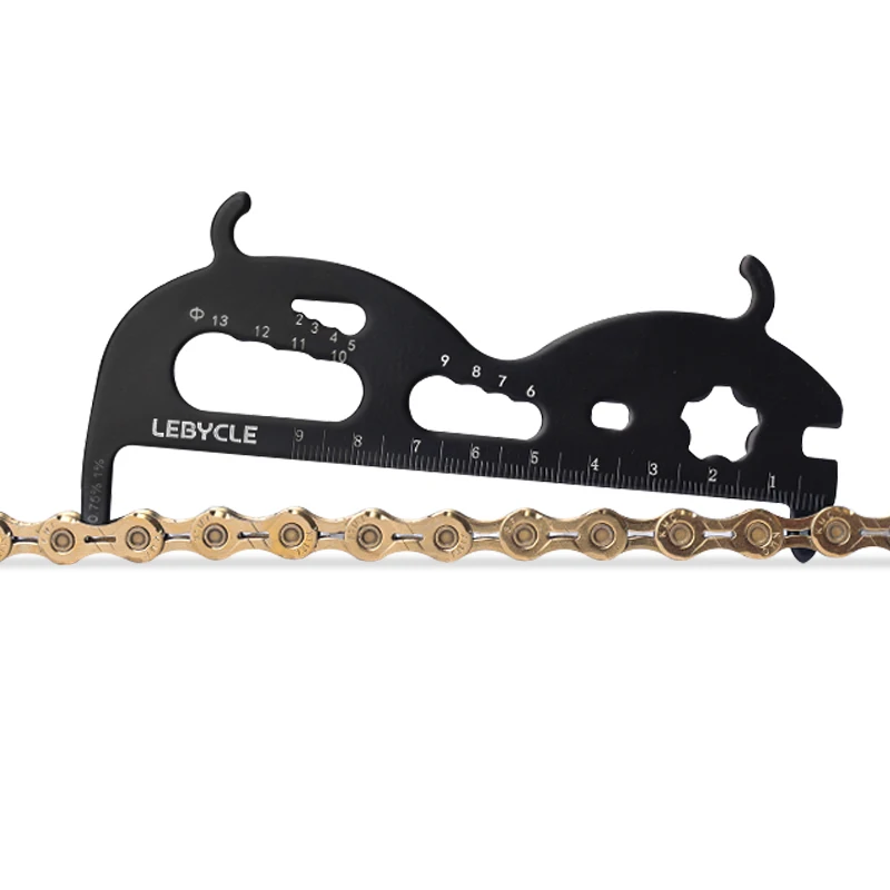Lebycle-Bicycle-Tools-Bicycle-Chain-Wear-Indicator-Tool-Chain-Checker ...