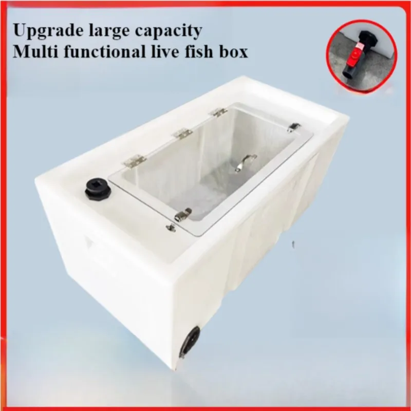 40L New Thickened Food Grade PE Plastic Outdoor Fishing Car Anti ...