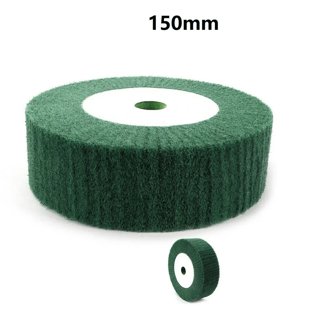 6-8inch-Nylon-Fiber-Flap-Wheels-Polishing-Buffing-Wheel-Scouring-Pad ...