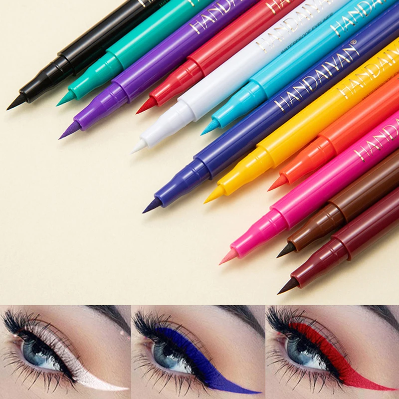 Red White And Blue Eye Makeup