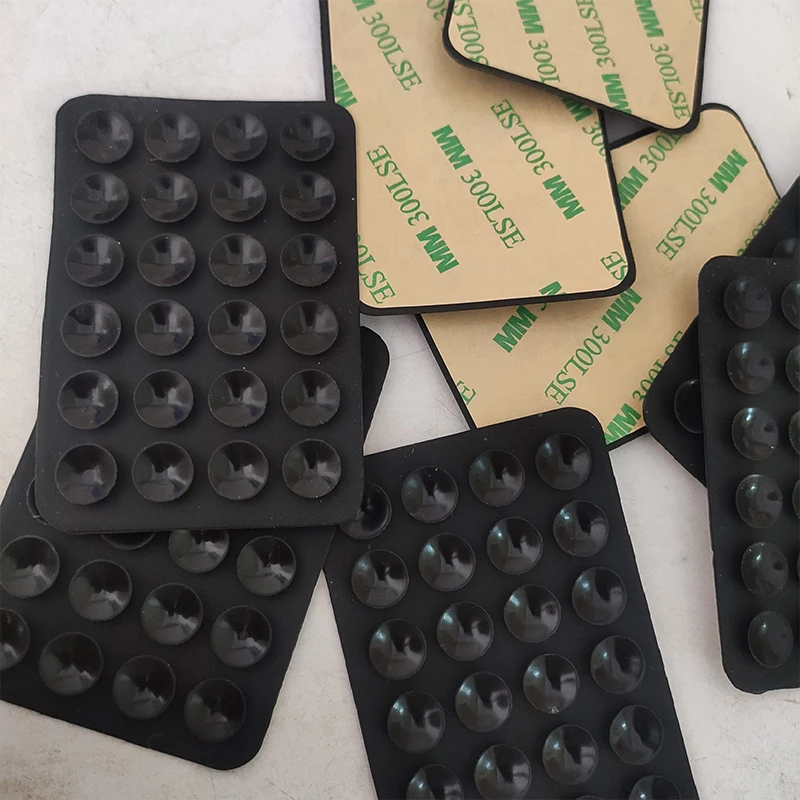 Double Side Silicone Suction Pad For Mobile Phone Fixture Suction Cup ...