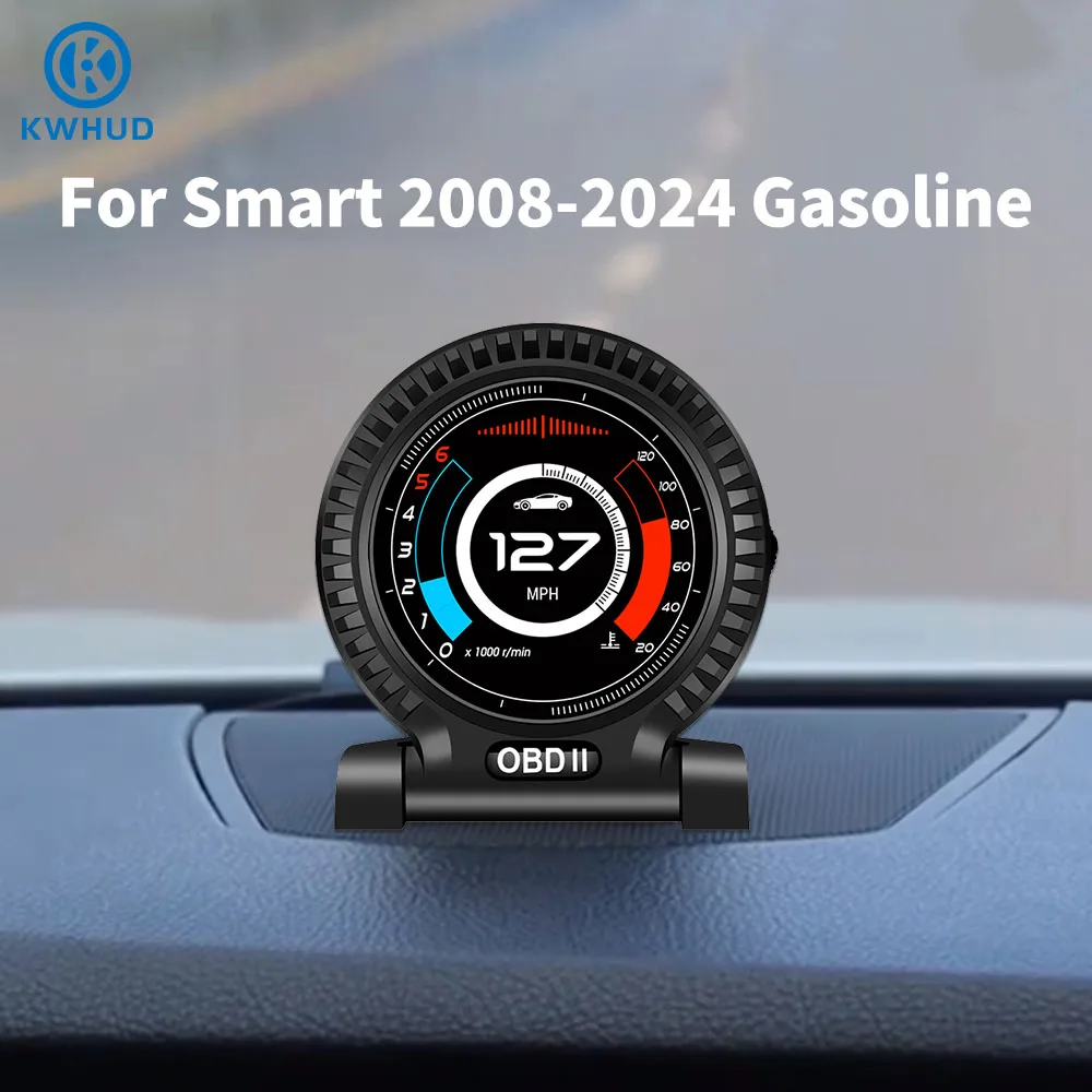 KWHUD-OBD2-Head-up-Display-para-carro-veloc-metro-RPM-gua-leo-Temp ...