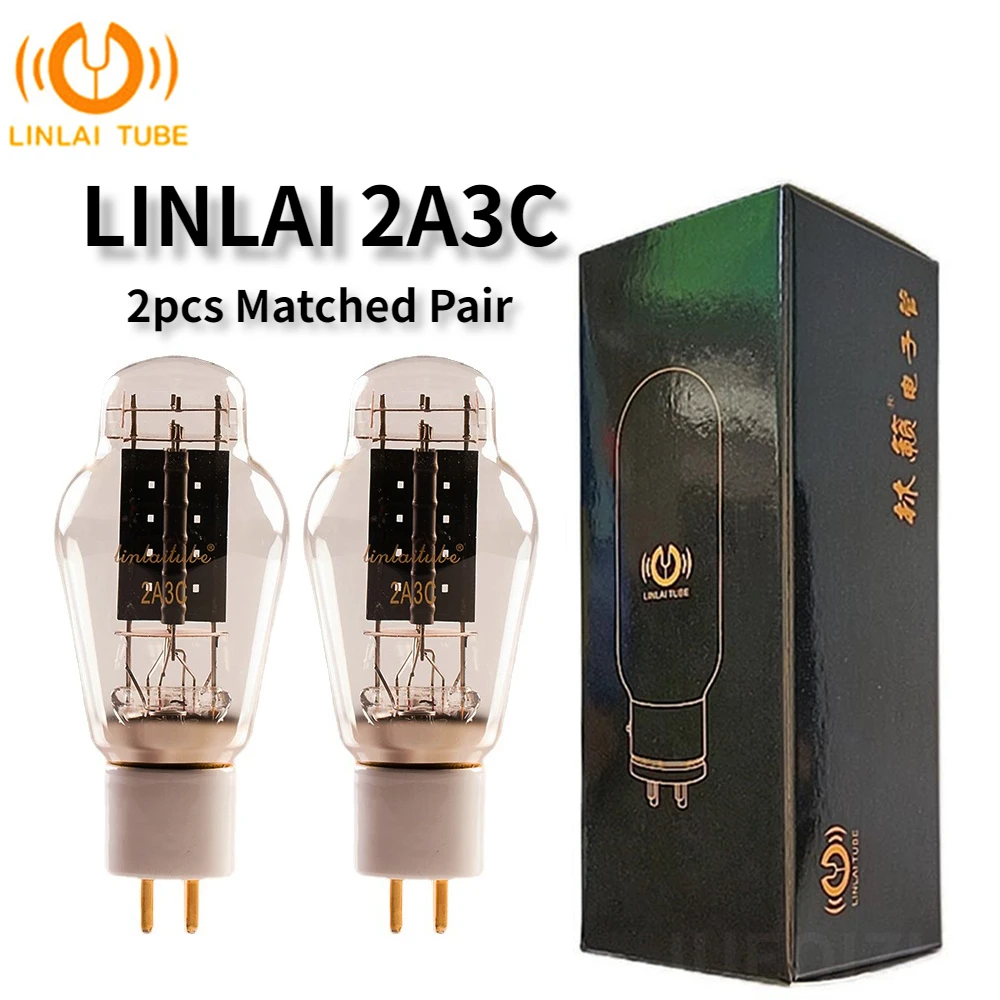 LINLAI 2A3C 진공관 오디오 밸브, 2A3 2A3C 2A3B WE2A3 튜브 앰프, HIFI 오디오 앰프 키트, 매치 ...