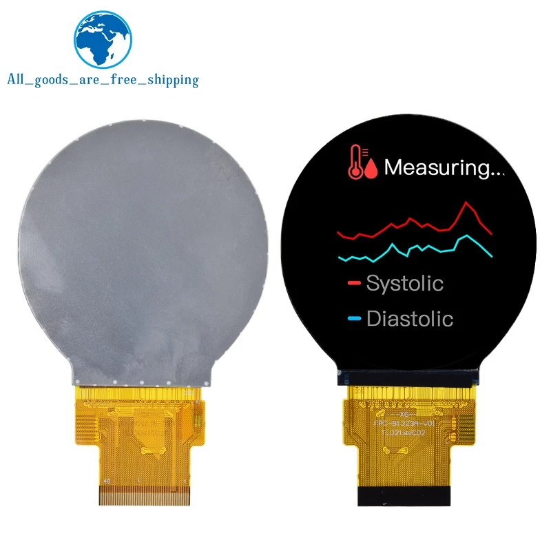 TZT-IPS-2-1-inch-40PIN-SPI-262K-TFT-LCD-Round-Screen-Display-No-Touch ...