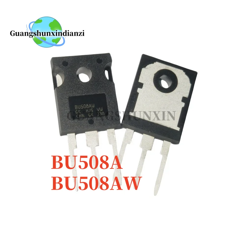 5-10PCS Brand new original BU508 BU508A BU508AW TO-247 8A 700V NPN ...