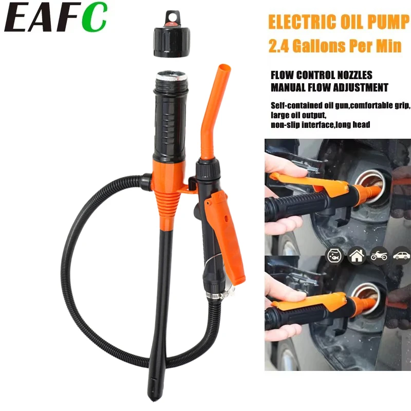 EAFC Electric Oil Pump Siphon Liquid Transfer Pump Handheld Pump ...