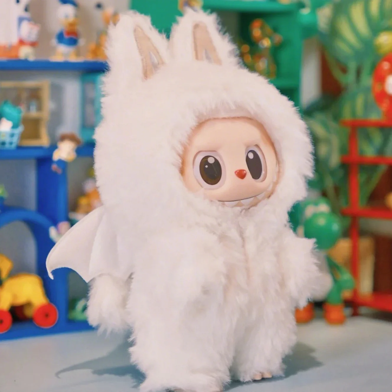 15 17cm For Labubu Doll Dinosaur Wings Totoro Baby Shark Ropa Clothing ...