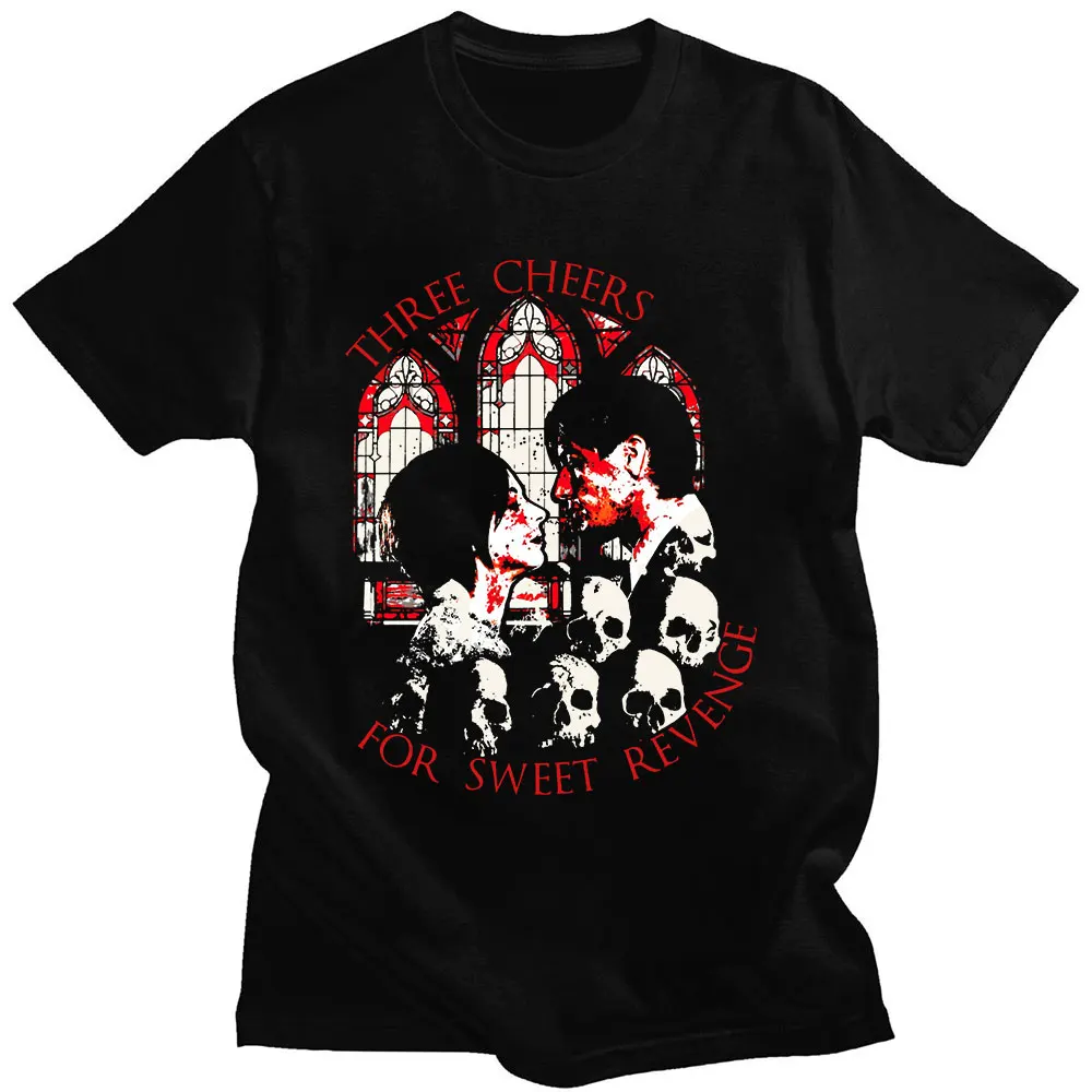 Rock Band My Chemical Romance Graphic T Shirts Three Cheers For Sweet ...