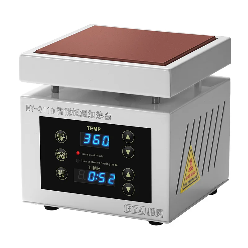 100*100mm Heating Station Electronic Hot Plate Table Preheating ...
