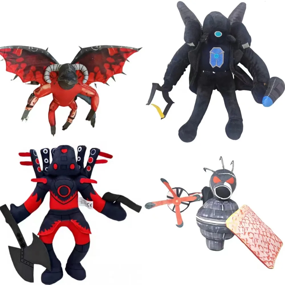 Skibidi-Toilet-Drill-Man-Speakerman-Speaker-Man-Plush-Toy-G-Man-Clock ...