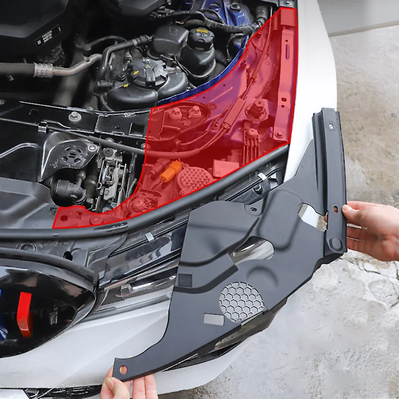 2PCS-Car-Front-Engine-Compartment-Protective-Cover-For-BMW-3-Series-G20 ...