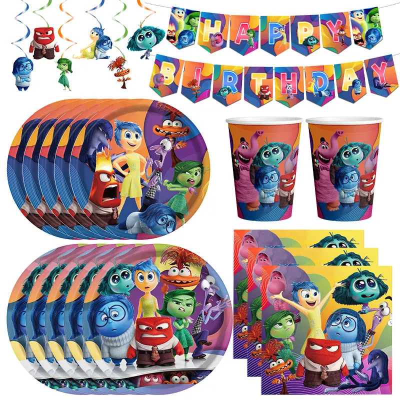 Disney-Inside-Out-Theme-Birthday-Party-Decorations-Tableware-Supplies ...