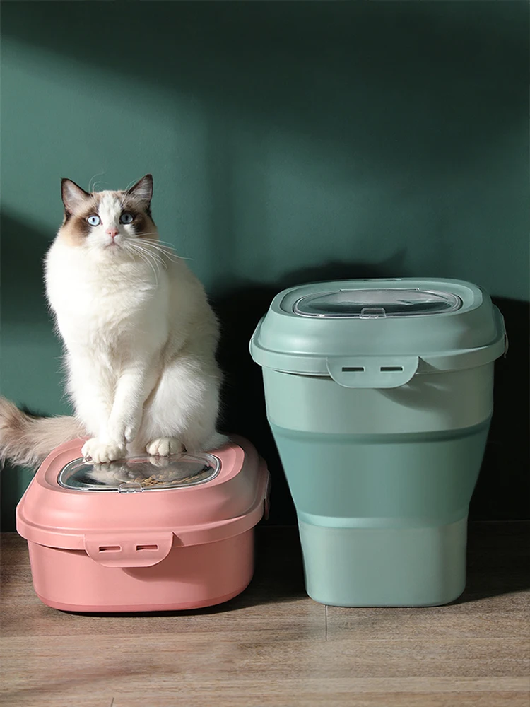 Pet-Dog-Food-Storage-Container-15kg-Dry-Cat-Food-Box-Moisture-Proof ...