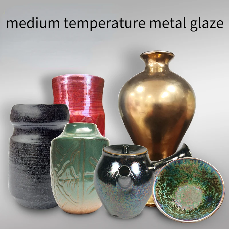 500g-Medium-Temperature-Metallic-Color-Glaze-Electric-Kiln-Silver ...