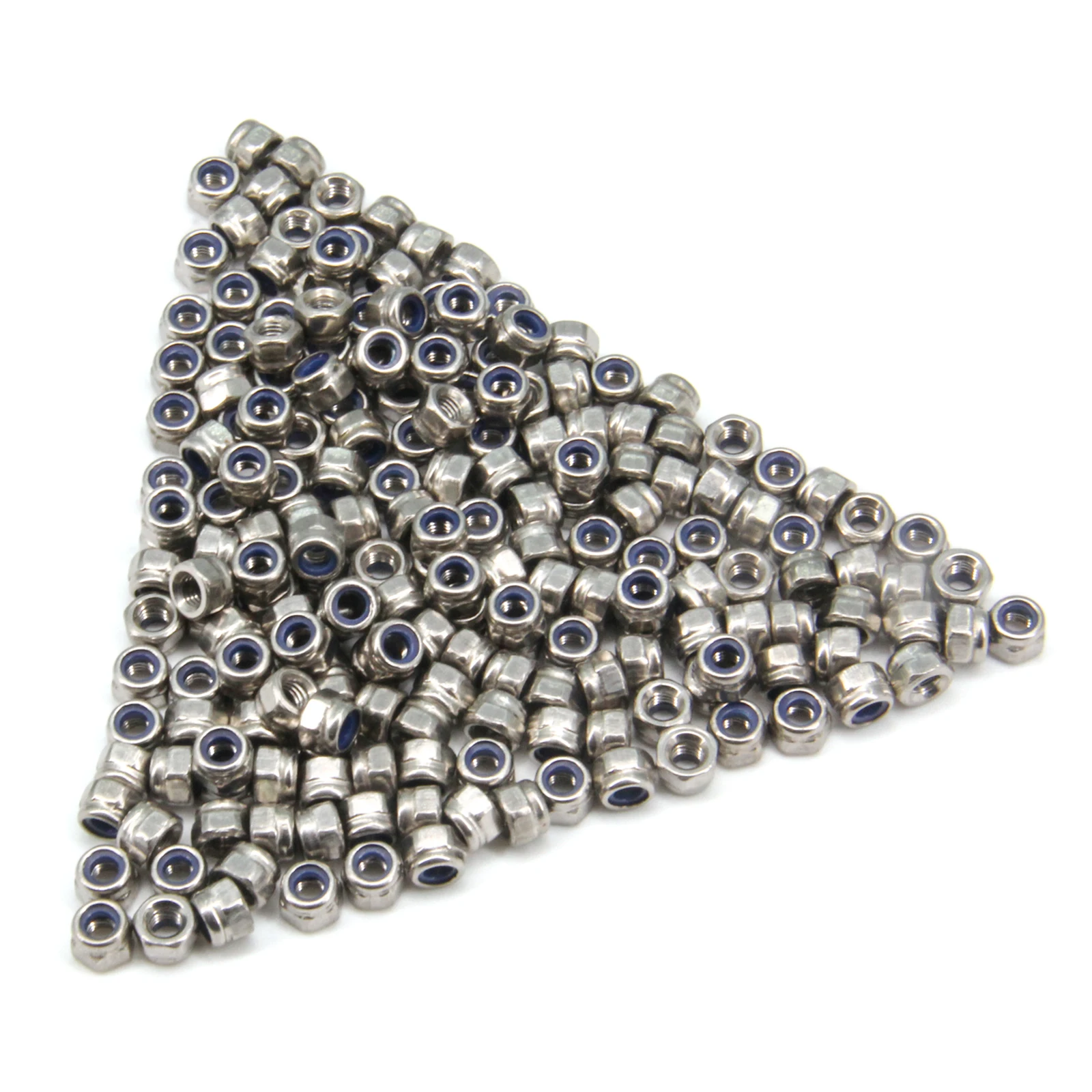 304-Stainless-Steel-Self-Locking-Hex-Lock-Nuts-M3-M4-M5-M6-M8-M10-M12 ...