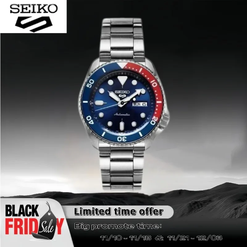 SEIKO-Original-Automatic-SRPD53K1-Series-Watch-Calendar-Waterproof-Men ...